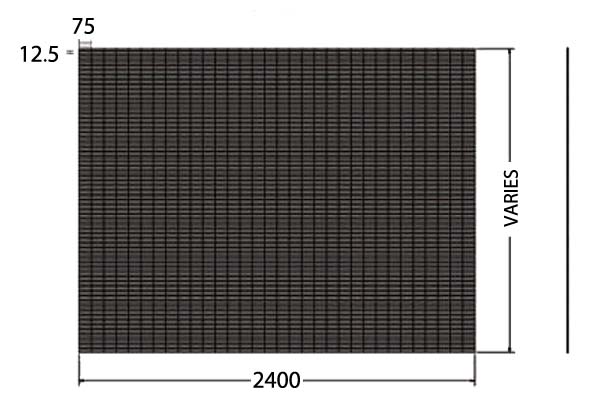 EMU Welded Wire Steel Grille | Engtex Metals Utara